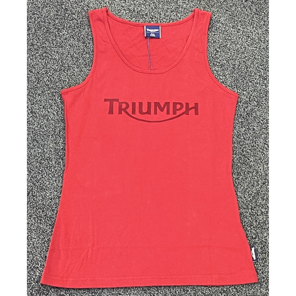 Triumph Ladies Logo Vest Top – World Of Triumph